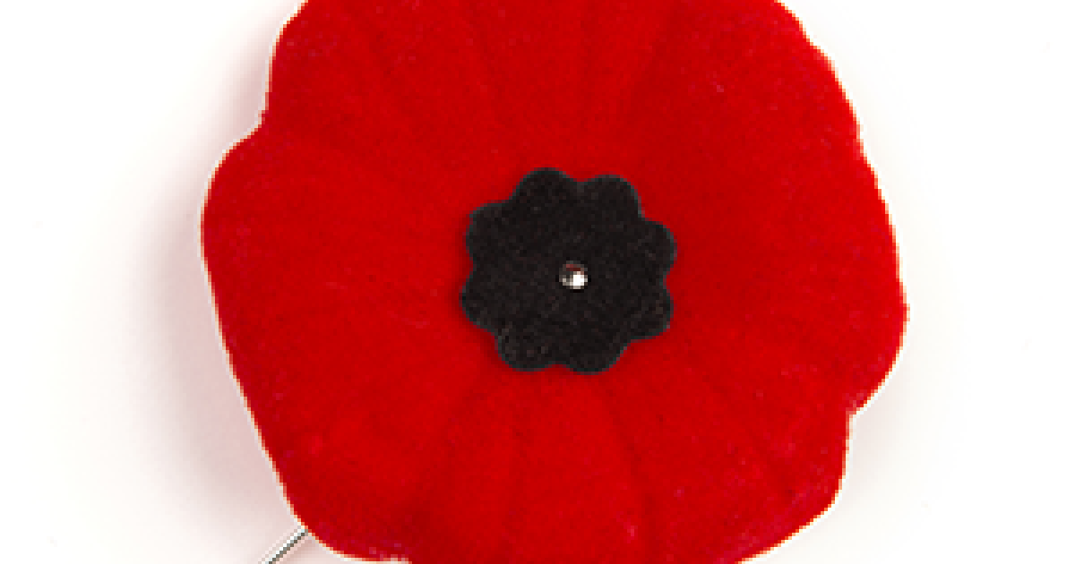 Wearing a Poppy Correctly | St. Joseph's Health Care London
