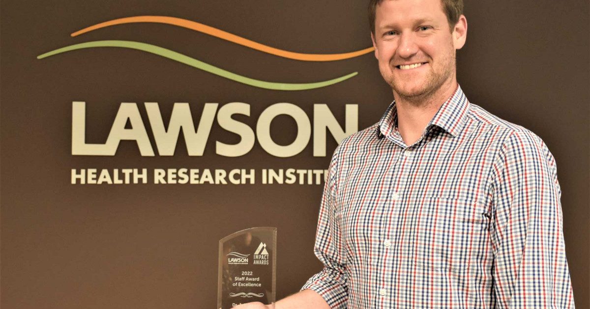 Lawson Staff Award of Excellence: Dr. Jeff Weiler | St. Joseph's Health ...
