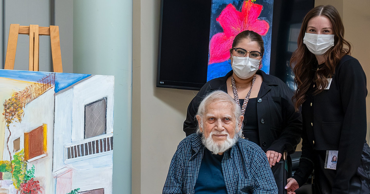 Brushes of joy | St. Joseph's Health Care London